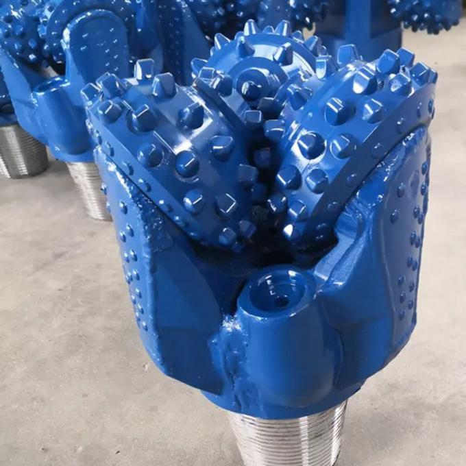 Tungsten Carbide Tricone Roller Bit Hex Shank Type For Drilling Hard ...
